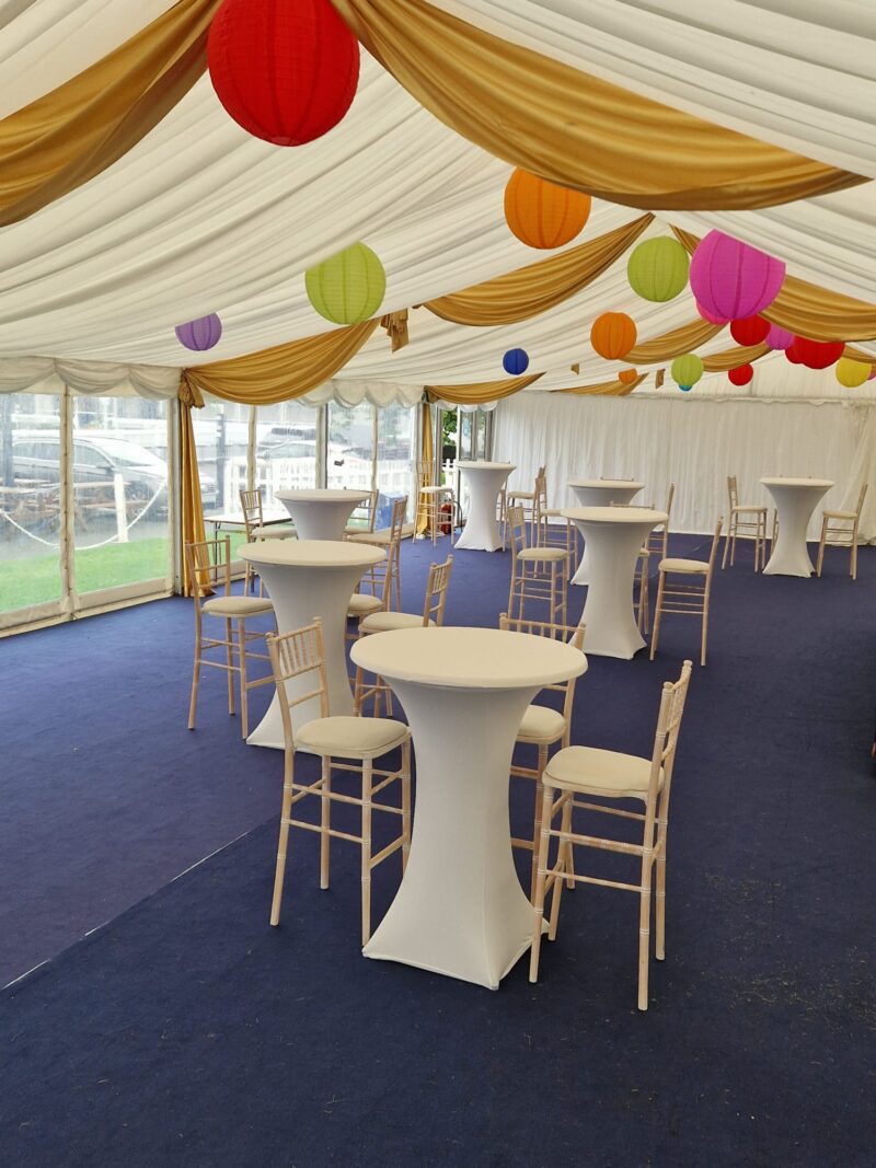 High Bar Table for Events - Portable & Versatile - Select Hire